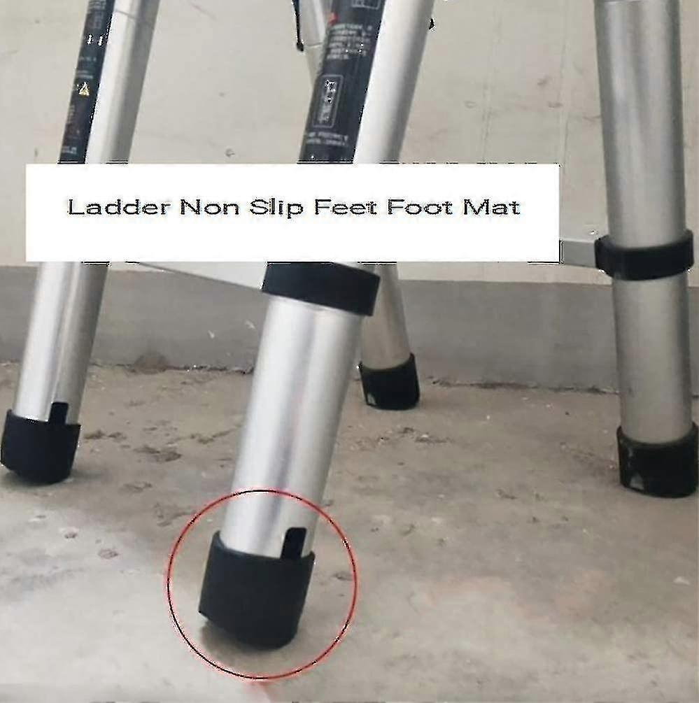 Telescoping Ladder Non Slip Feet Rubber Replacement Step Ladder Feet ...