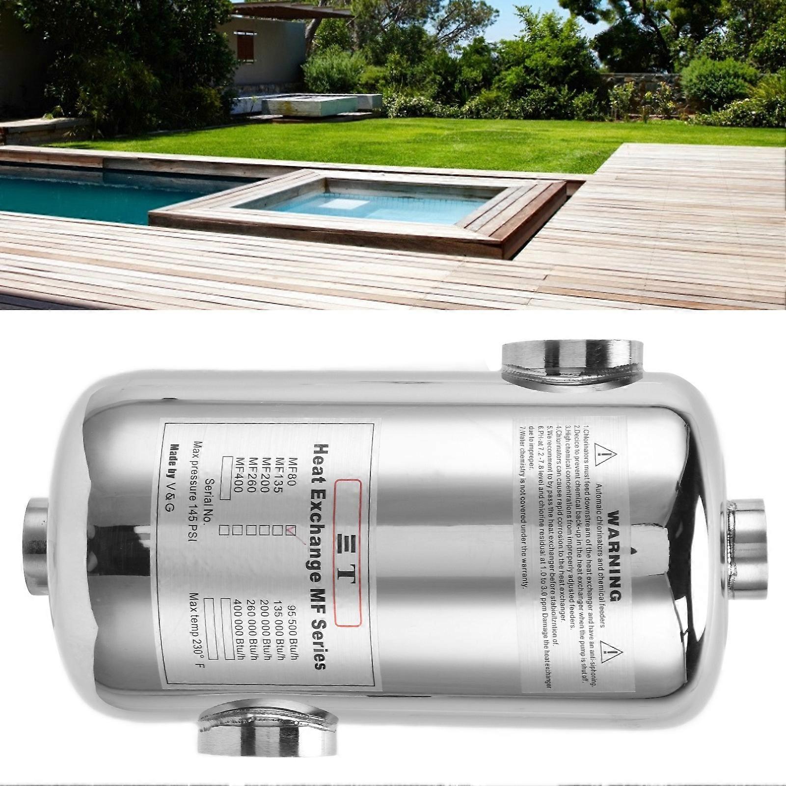 Stainless Steel Swimming Pool Heat Exchanger for Circulating Heating ...