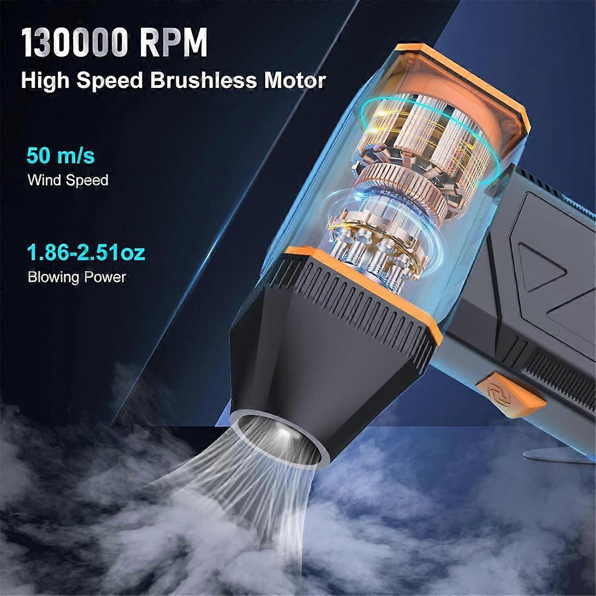 Mini Turbo Jet Fan Electric Air Duster Handheld Brushless Motor ...