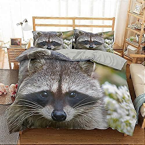 Red Panda Bedding for Teens Kids Bedding Set Raccoon Microfiber Duvet ...