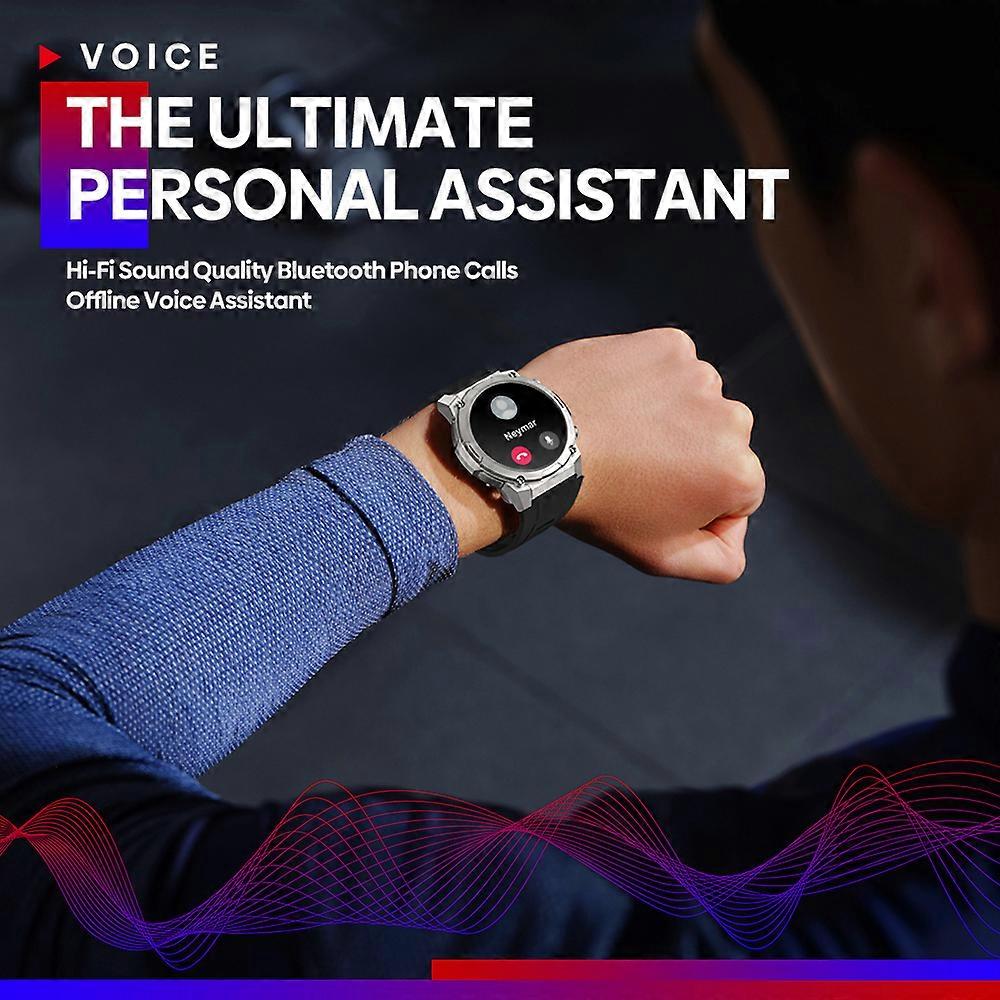 VIBE 7 PRO Voice Calling Smart Watch 1.43 Inch AMOLED Display Hi Fi ...