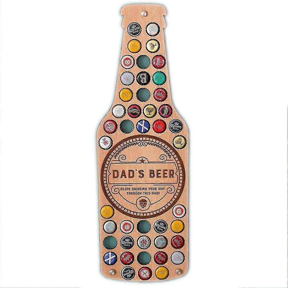 Beer Bottle Cap Collection Plate, Father"s Day Gift | Fruugo UK