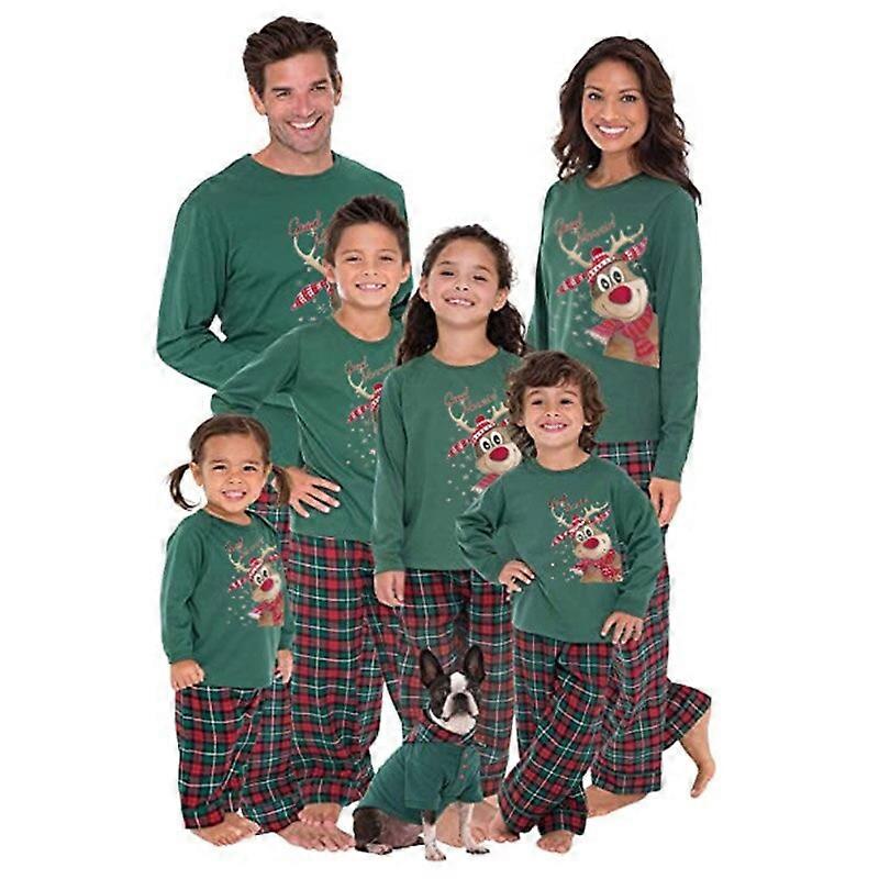 JWL-Pajamas Christmas For Families Winter Mummy And Daughter Matching ...