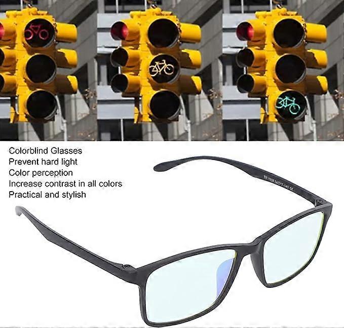 Color Blind Glasses, Fashionable Red-Green Color Blind Glasses Color ...