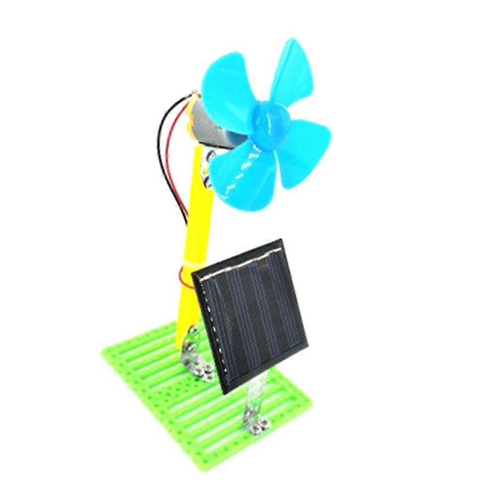 DIY Solar Powered Fan Machine Toy Exporing Physics Motor Electrical ...