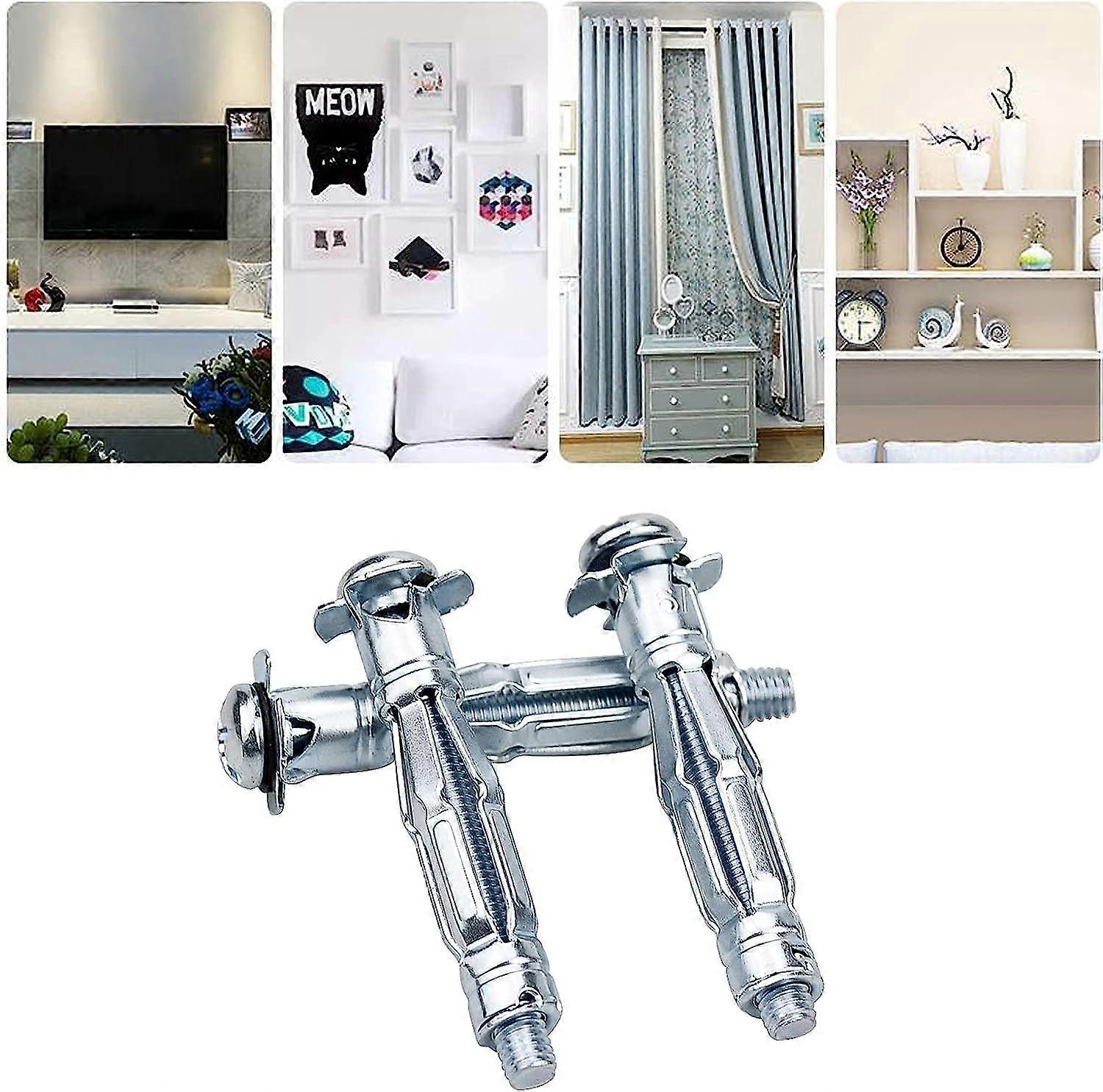 20 Pcs M6*50MM Hollow Body Metal Anchors Expansion Metal Anchor ...