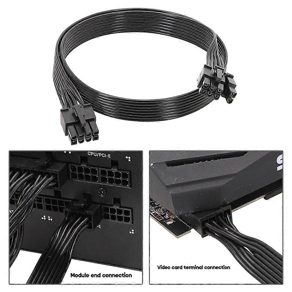 8 Pin to 8 Pin (6+2) GPU Modular Power Supply Cable 50/60/70/100cm ...