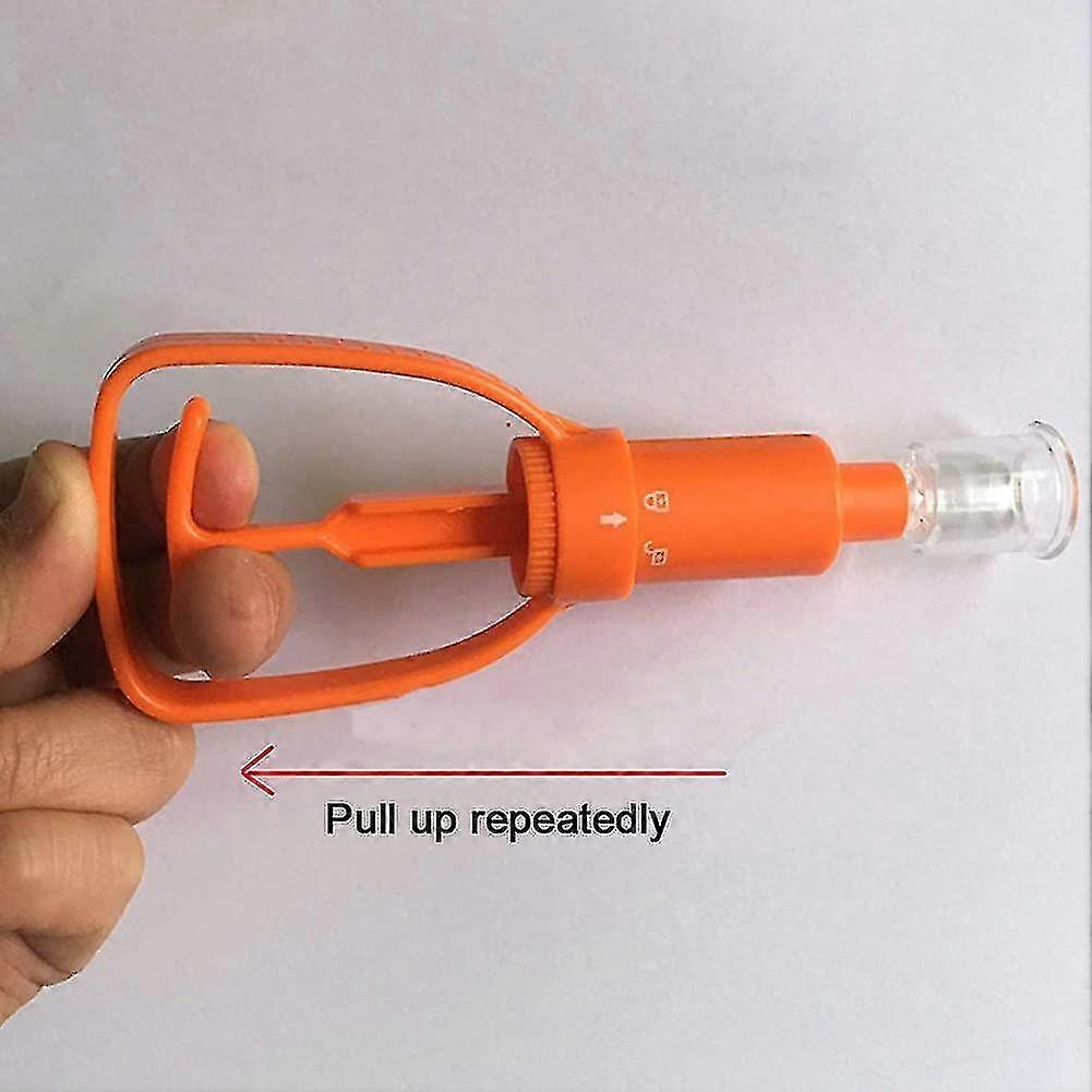 Snake Bite Kit,venom Extractor Sting Suction Pump First Aid Safety Tool ...