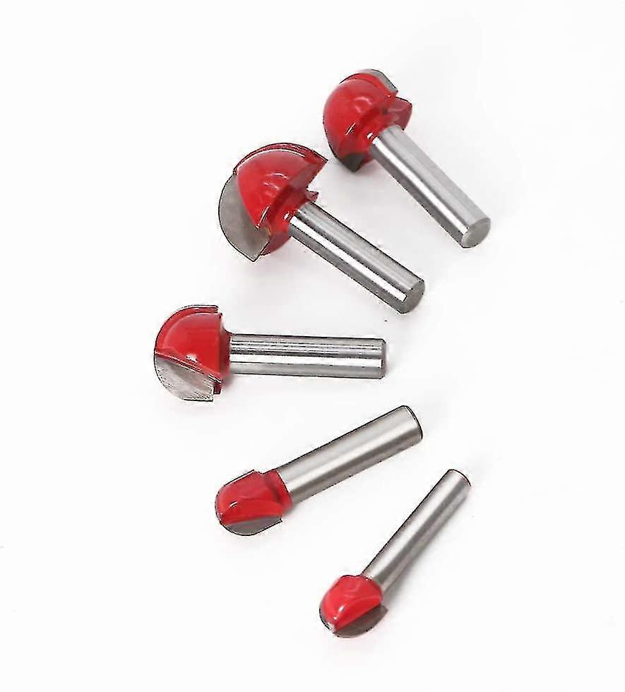 8mm Shank Round Nose Cove Core Box Router Bit, Round Groove Router Bit ...
