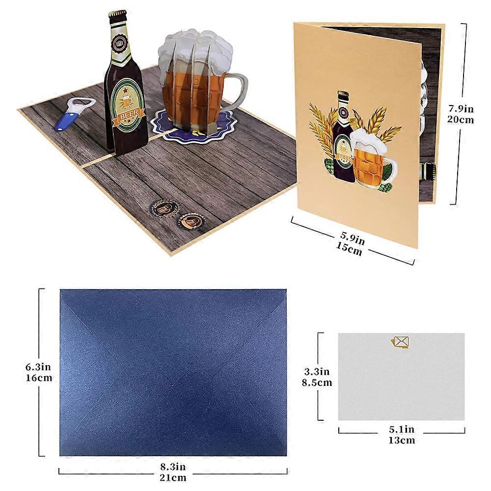 Happy Fathers Day Card - 3D Pop Up Fathers Day Card - Fathers Day Love ...