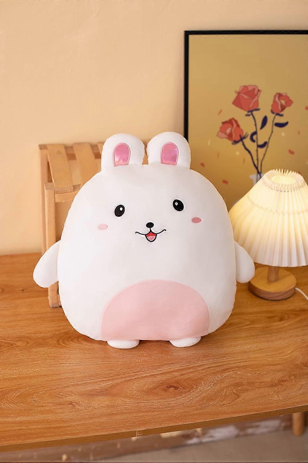 Soft Bunny Plush Hugging Pillow Cute White Rabbit Stuffed Animal Toy 16 ...