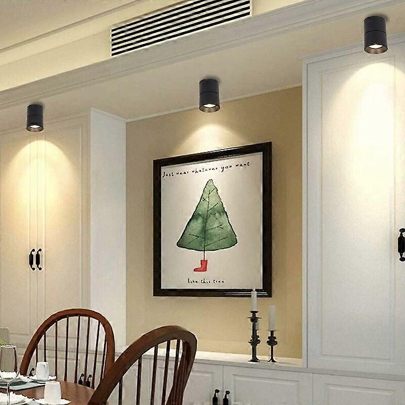 Adjustable 7W LED Surface Spotlight, Rotatable Ceiling Light | Fruugo UK