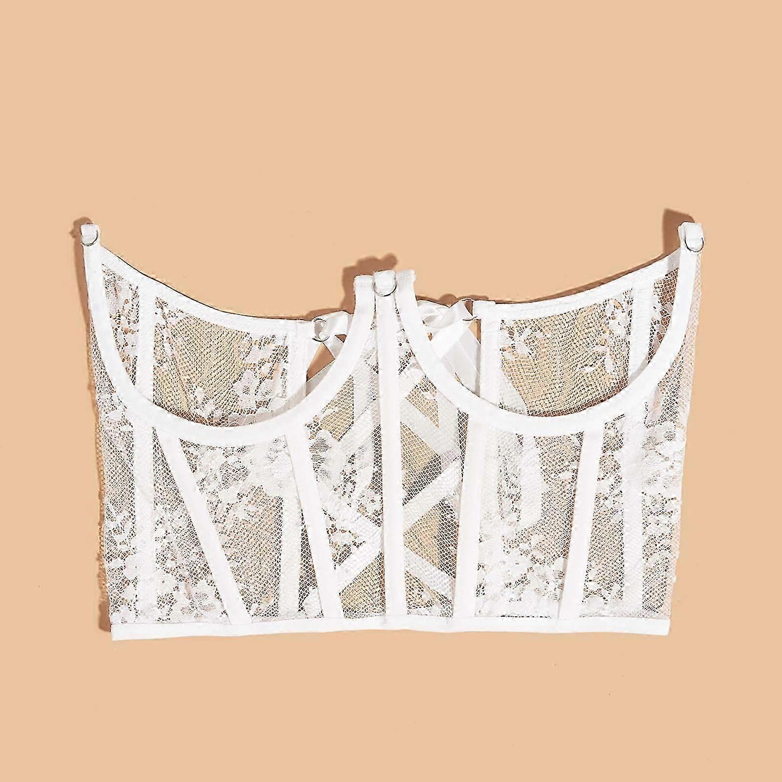 Underbust Corset Belt, Waist Corset, Lace Open Cup Corset, Short Torso ...