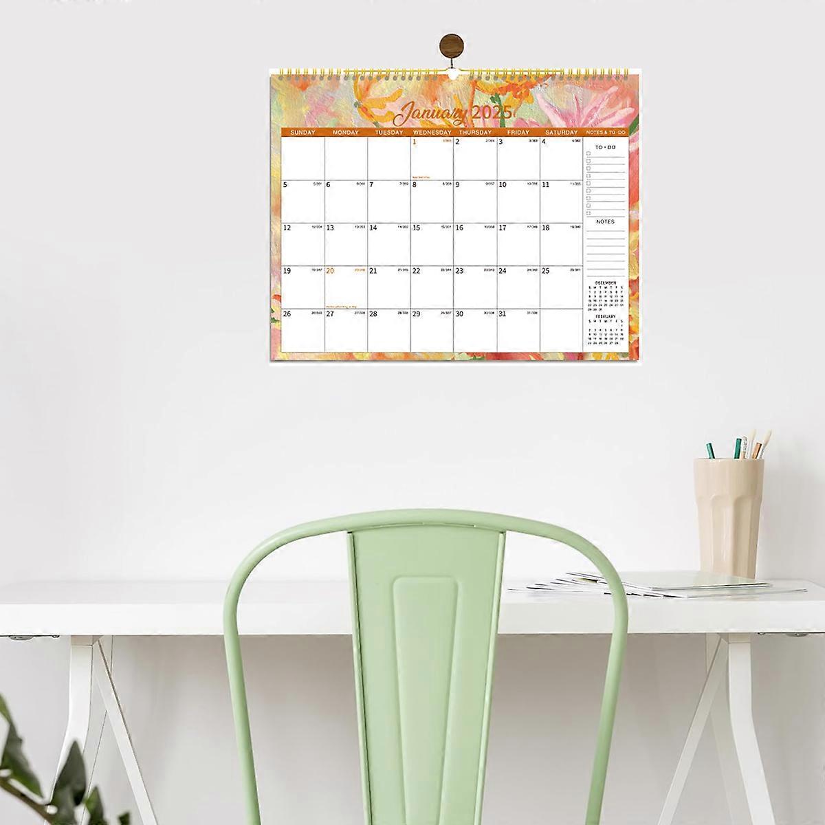 2025 Wall Calendar - Calendars 2025 Wall, JAN 2025 - Dec 2025,Large ...