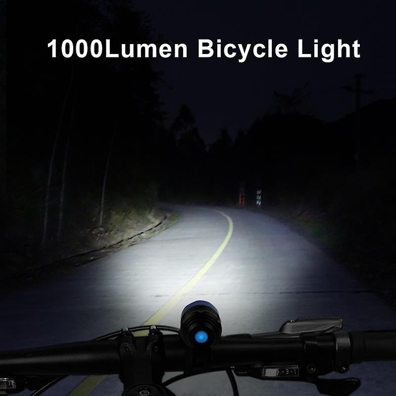 Led Bicycle Lights 1200lm Usb Rechargeable Headlight Bike Front Light ...