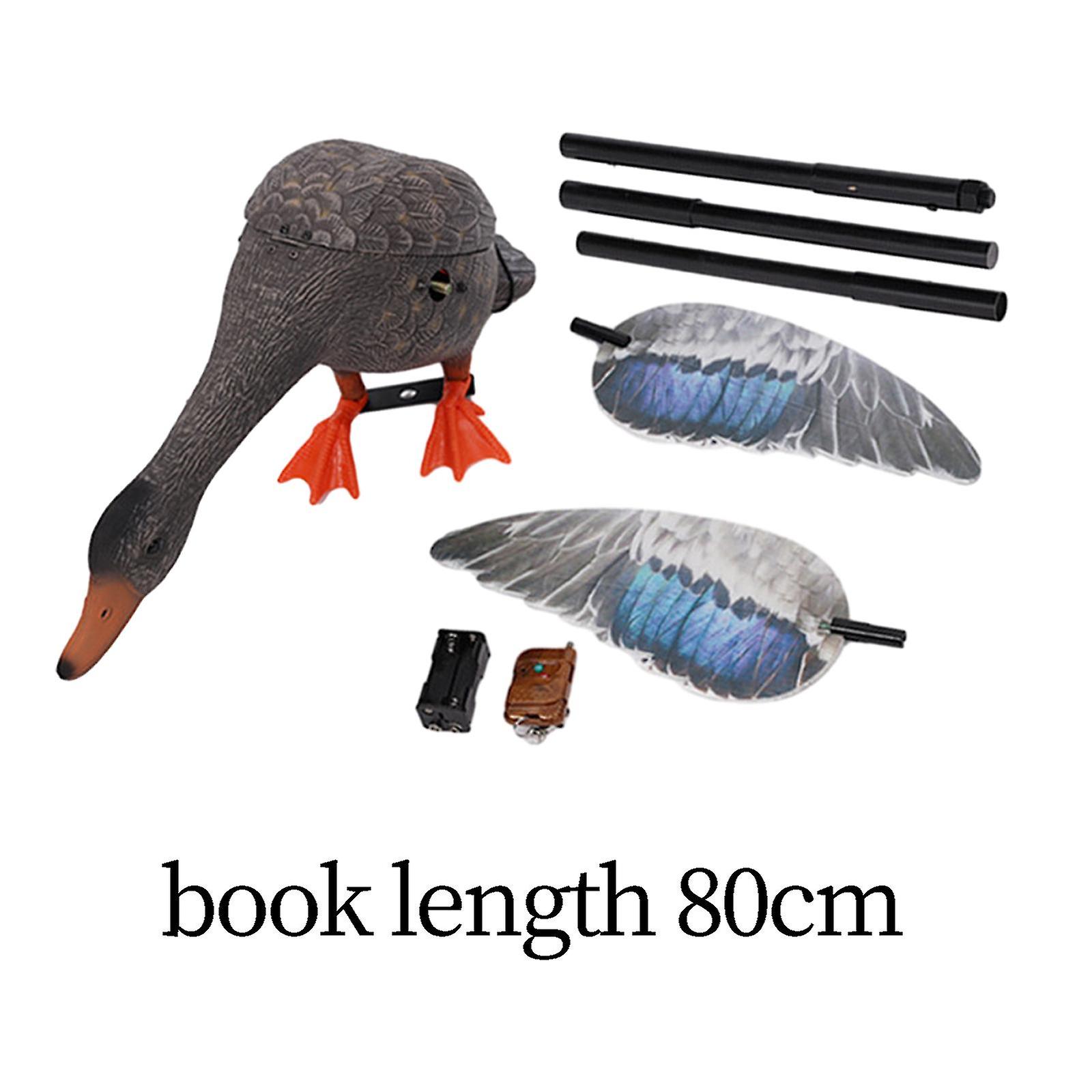 Electric Flying Duck Decoy Smooth Remote Control Lifelike For Lawn ...