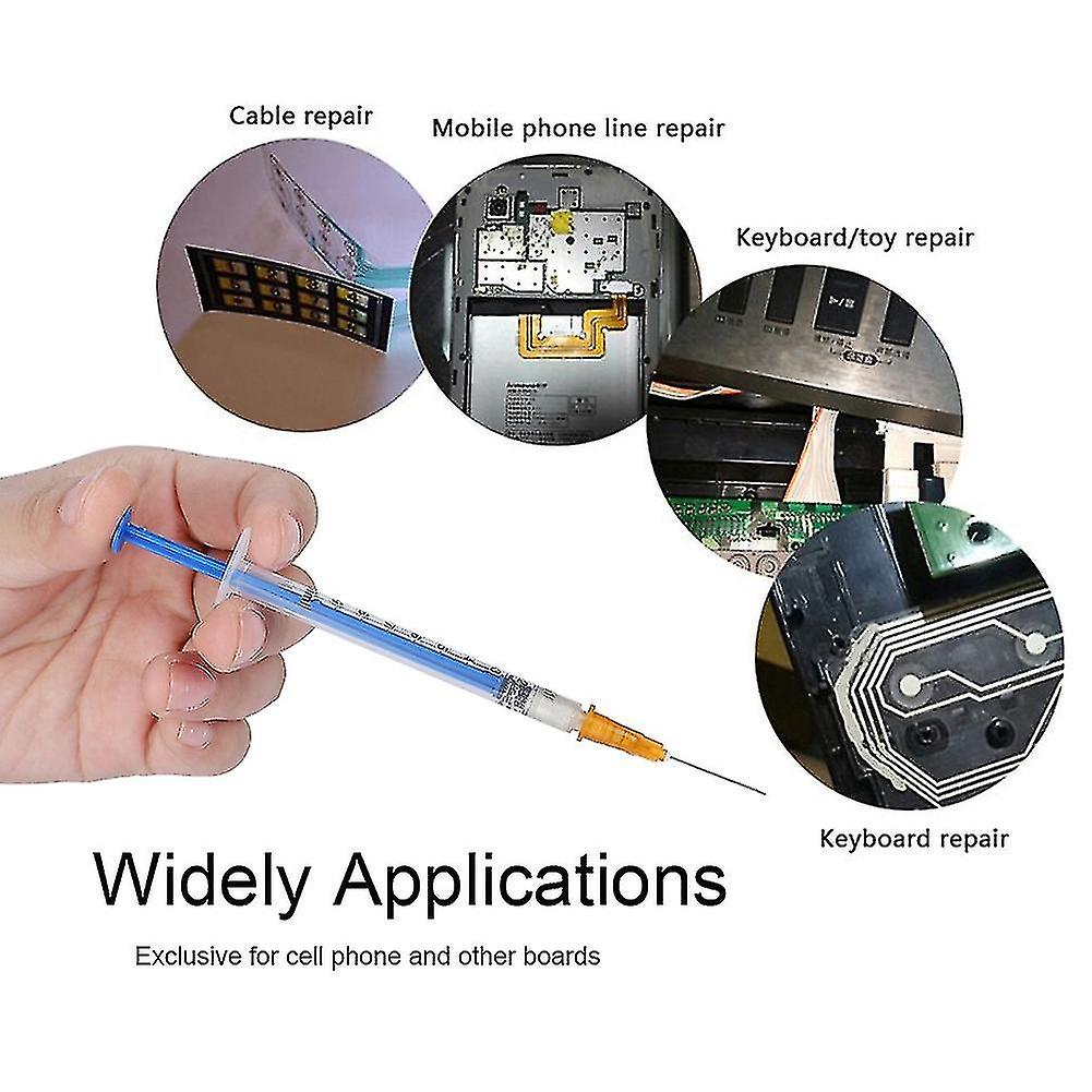 (0.1ml) Electricity Conductive Silver Glue Thermal Compound Curing ...