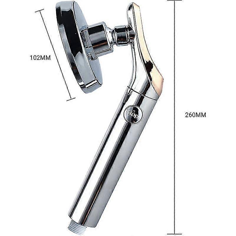 Duschmunstycke Vattenbesparande Tryckhjande Regndusch [stopp-och-g ...