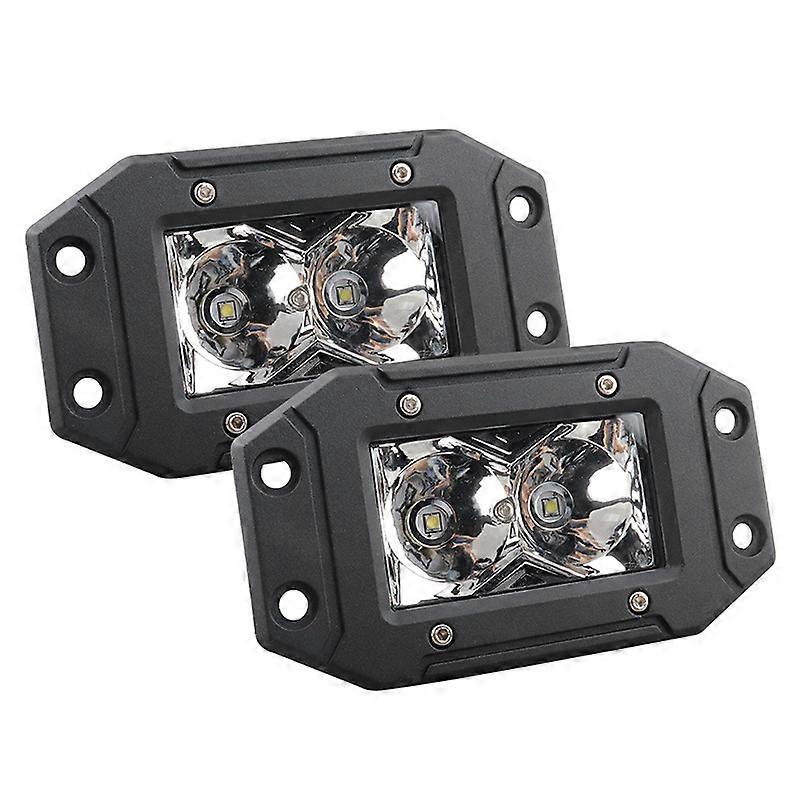 LED Flush Pods Work Light Off-road Flush Mount Led Fog Lights For Car ...