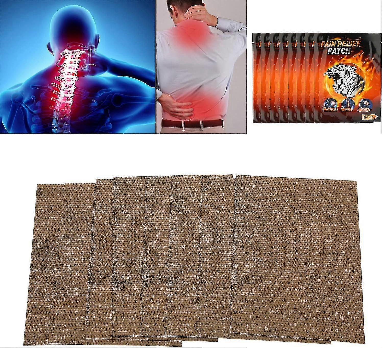 80pcs Patches, Fast Acting Chinese Far Infrared Patches, Long Lasting ...