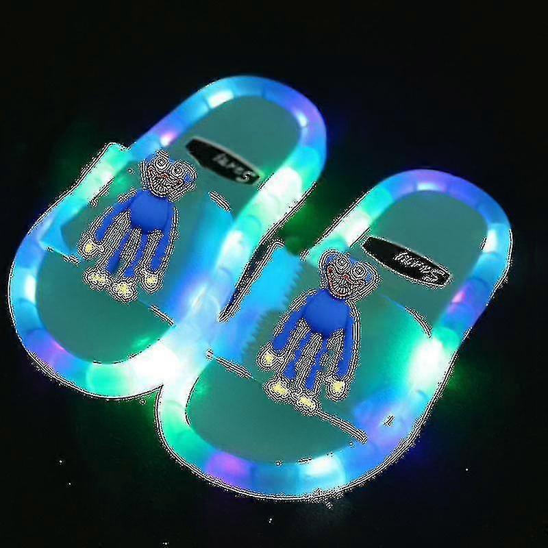 Children's Light-up Slippers Small And Medium Children's Unicorn Light ...