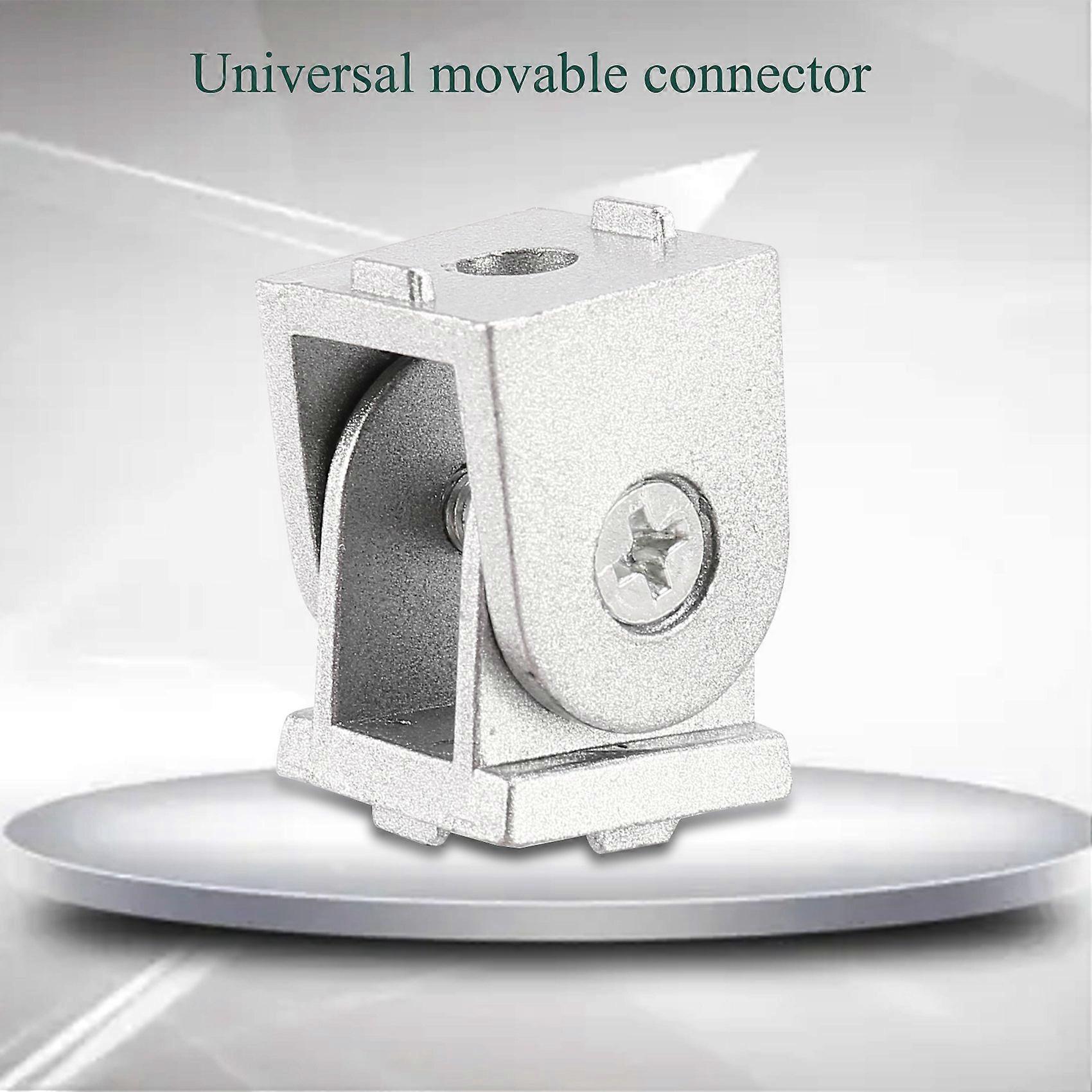 2Pcs/Lot Alloy Flexible Pivot Joint Connector For Eu Standard Aluminum ...