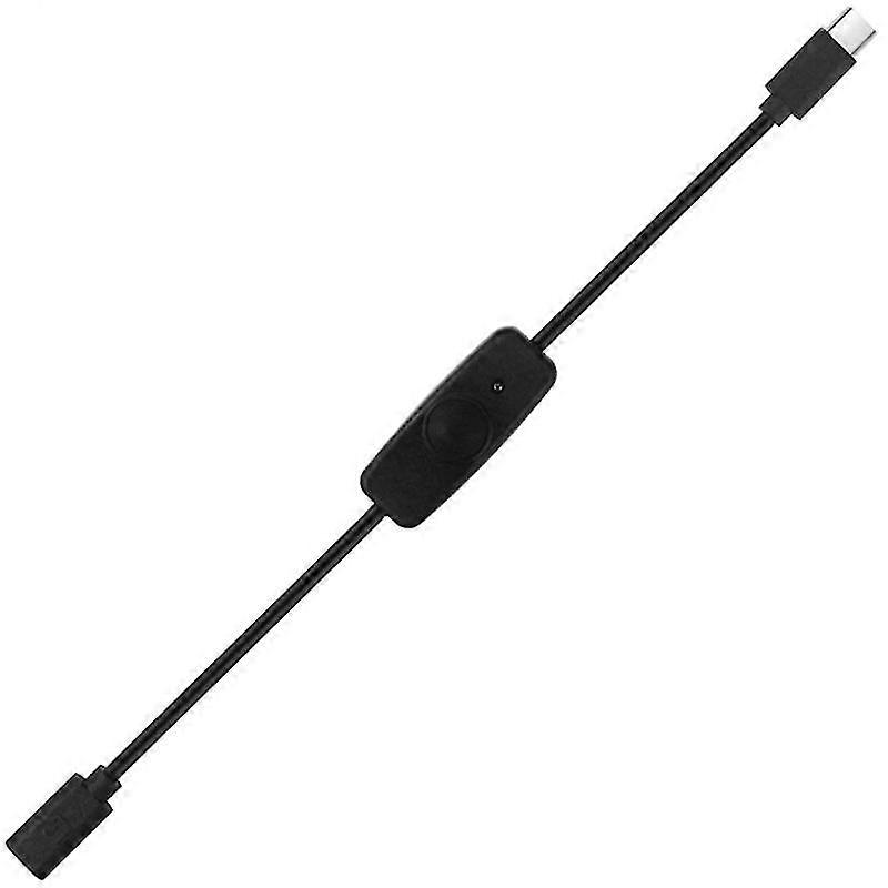 Power Switch USB Type C with Indicator Light Male to Female USB-C ...