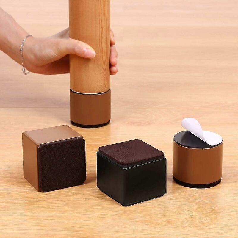 4 stuks 5 cm meubelverhogers, 6 cm lengte bedverhogers, kan 5 cm ...