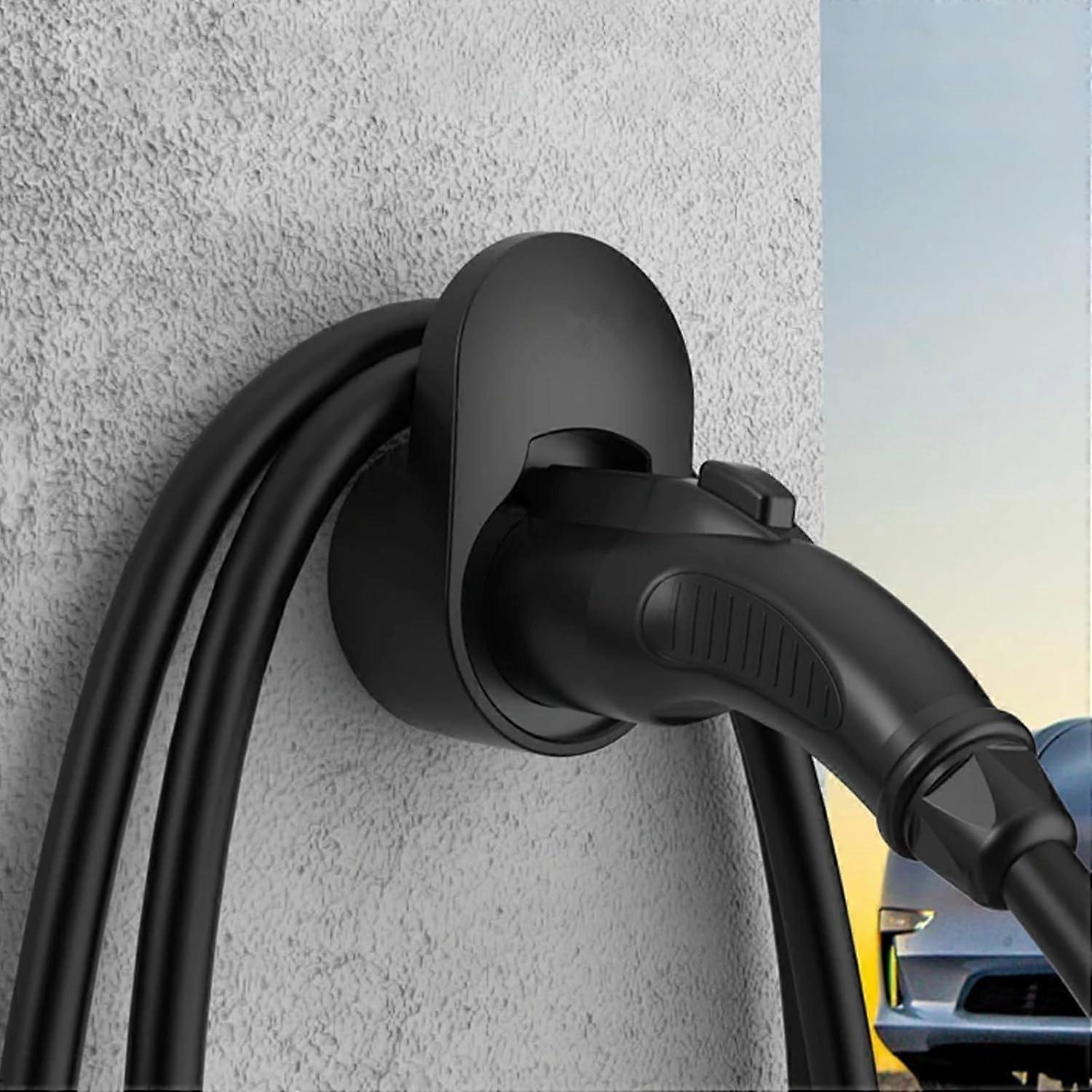 Type 2 Wall Mount - Wall Box Holder, Cable and Plug Holder, Wallbox EV ...