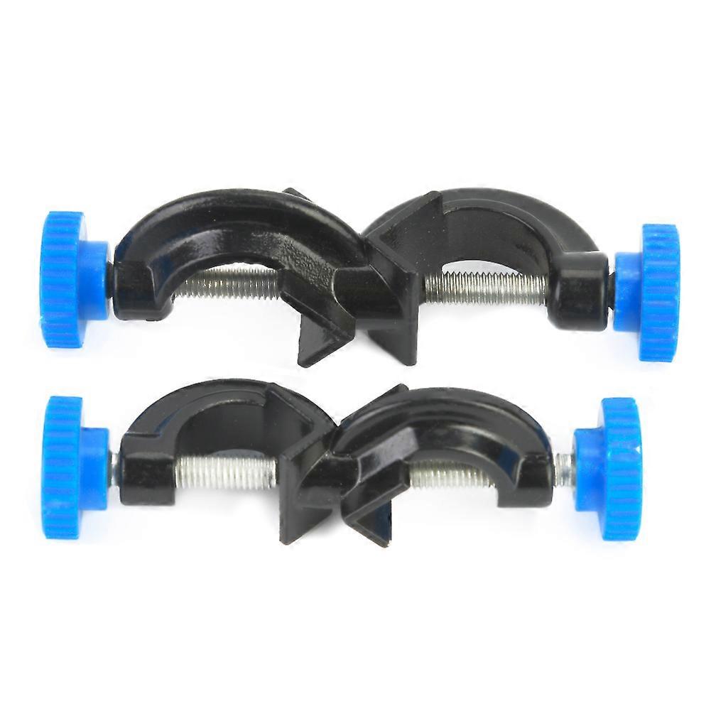 2 Pcs Aluminum Sprayed Cross Clamp Lab Stand Clamp Holder for ...