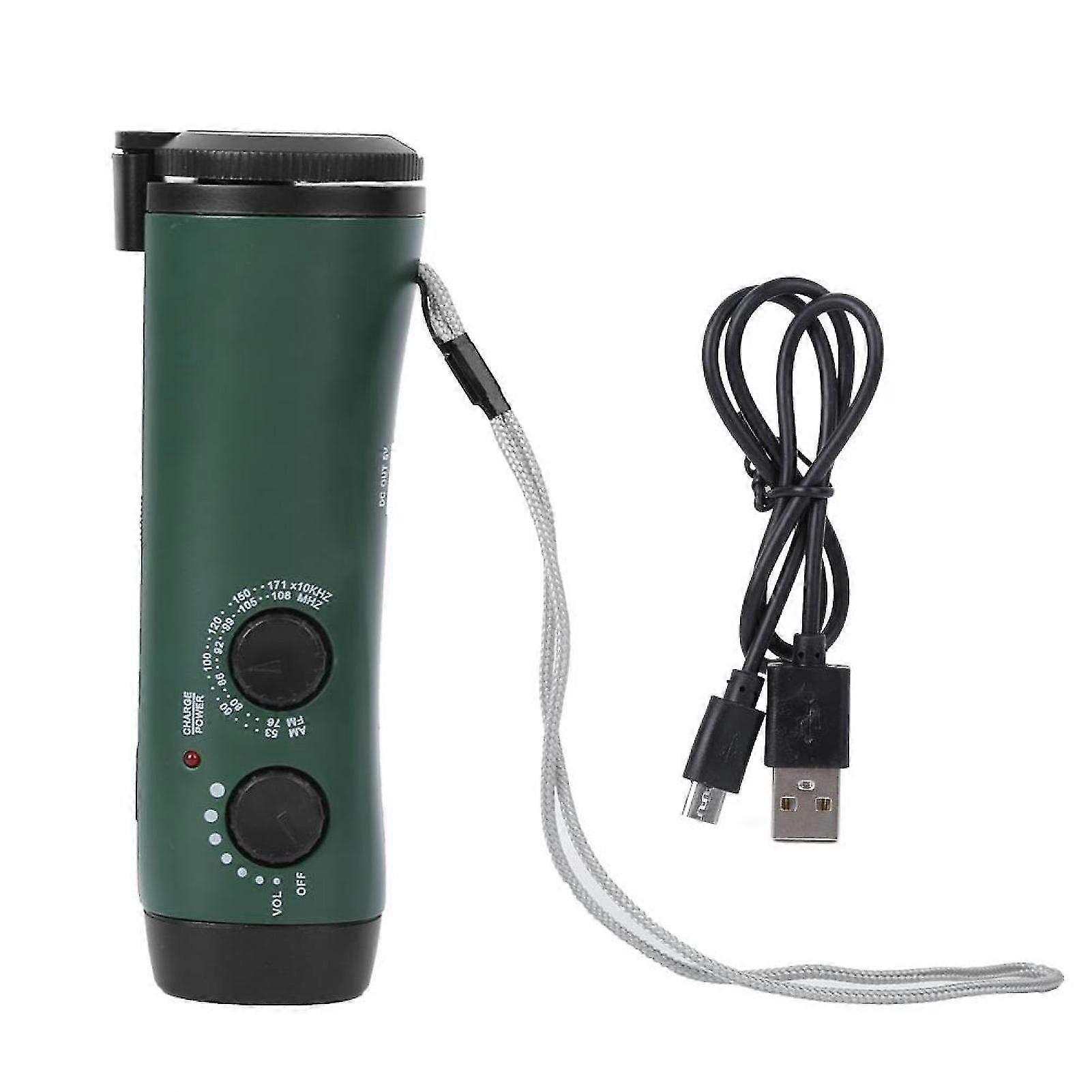 Wind Up Radio Hand Crank Emergency Radio Dynamo AM/FM Radio ...