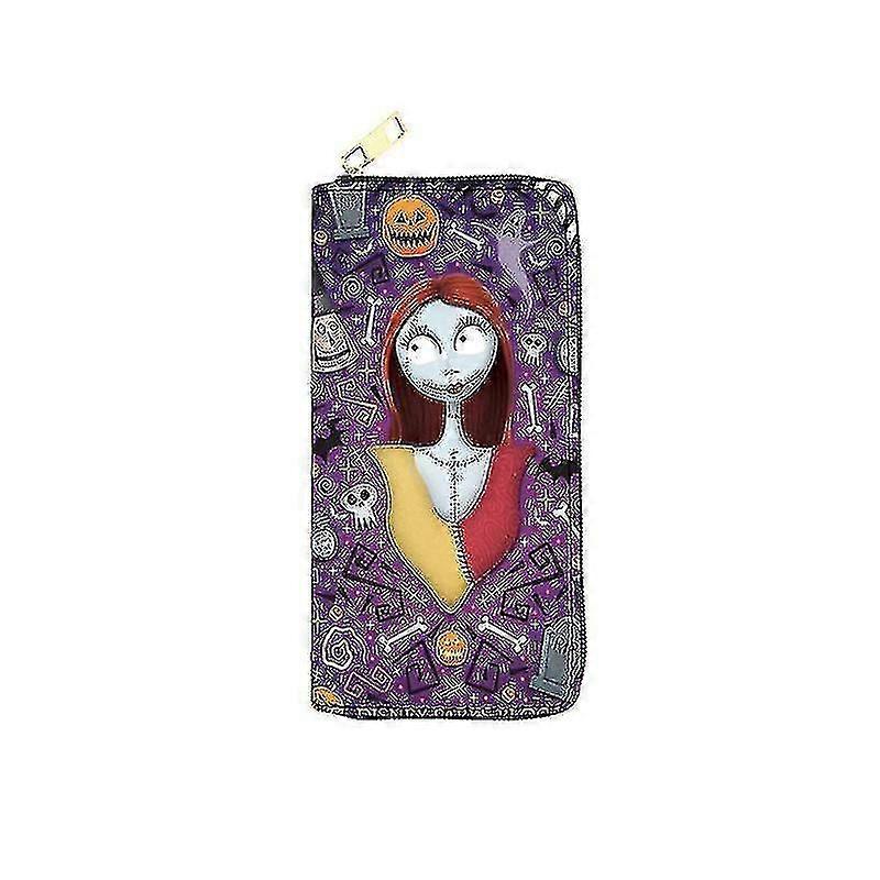 The Nightmare Before Christmas Wallet Cartoon Anime Pumpkin King Jack ...