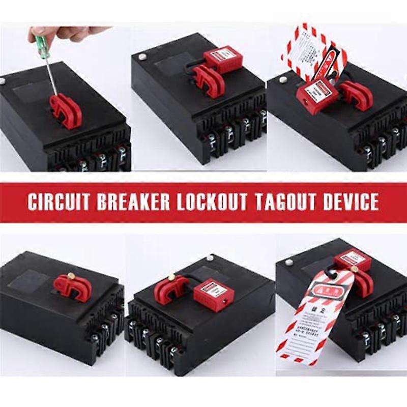 Circuit Breaker Lockout Device Lockout Tagout Tag Kit Breakers Lockout ...