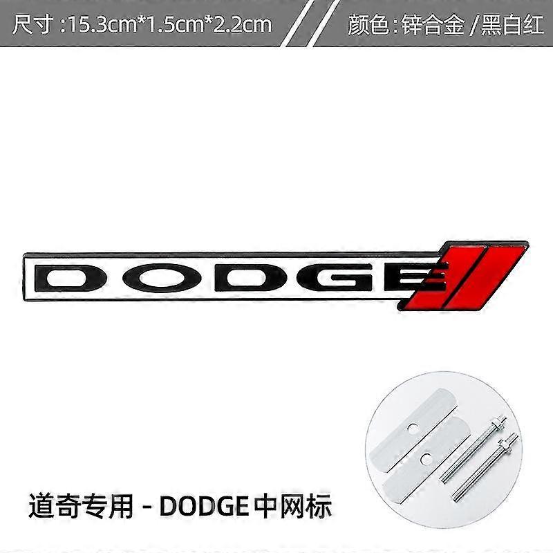 3d Metal Car Stickers Decal For Dodge Emblem 4x4 Logo Charger ...