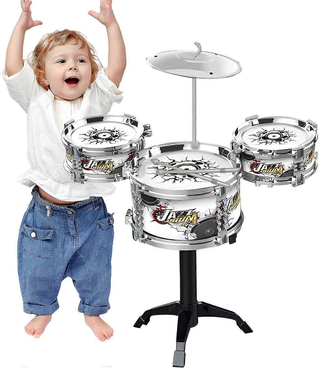 Child Drum Set, Children Drum Kit, Junior Drum Set To Drumming Skills ...