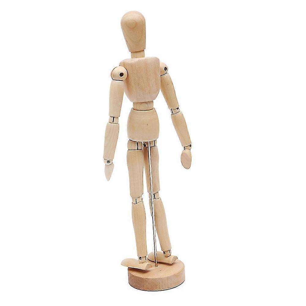Wooden Male & Female Human Body Drawing Mannequins with Stand Flexible ...