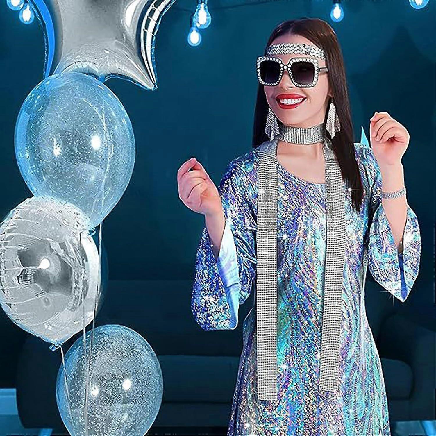 60s 70s Clothing, Disco Outfit, Women's Hippie Costume Set | Fruugo UK