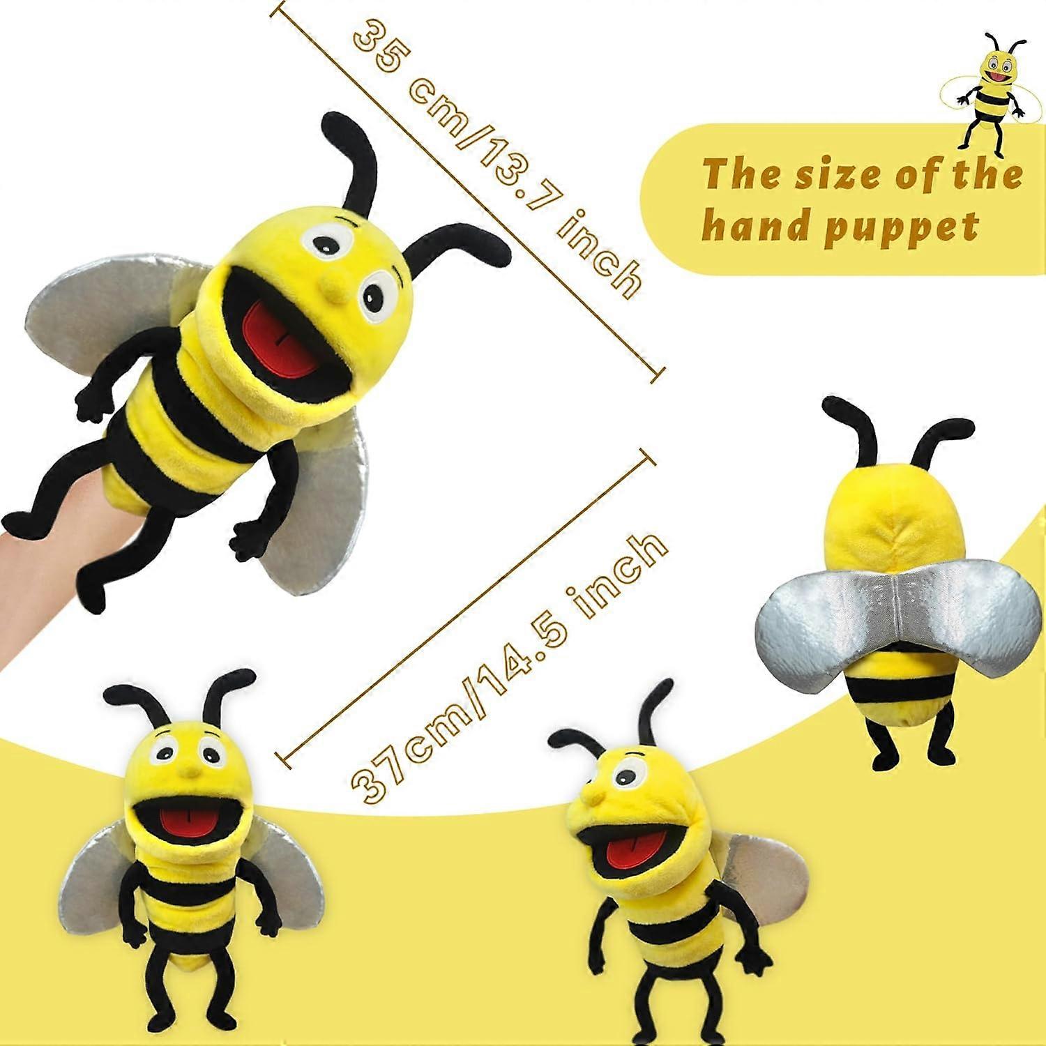 hand puppets bee puppet animal puppets 13",puppets for kids Insect ...