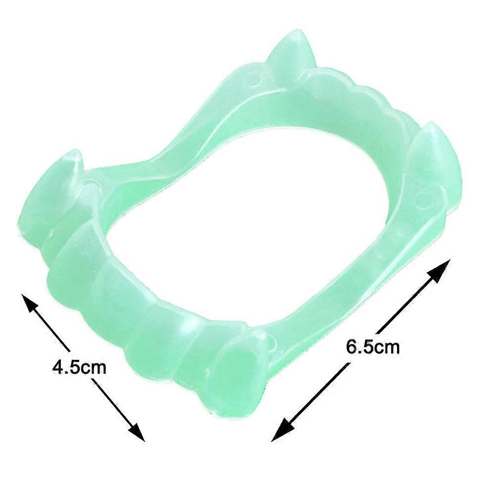 Plastic Vampire Teeth Demon Fangs Devil Dentures Cosplay Props ...