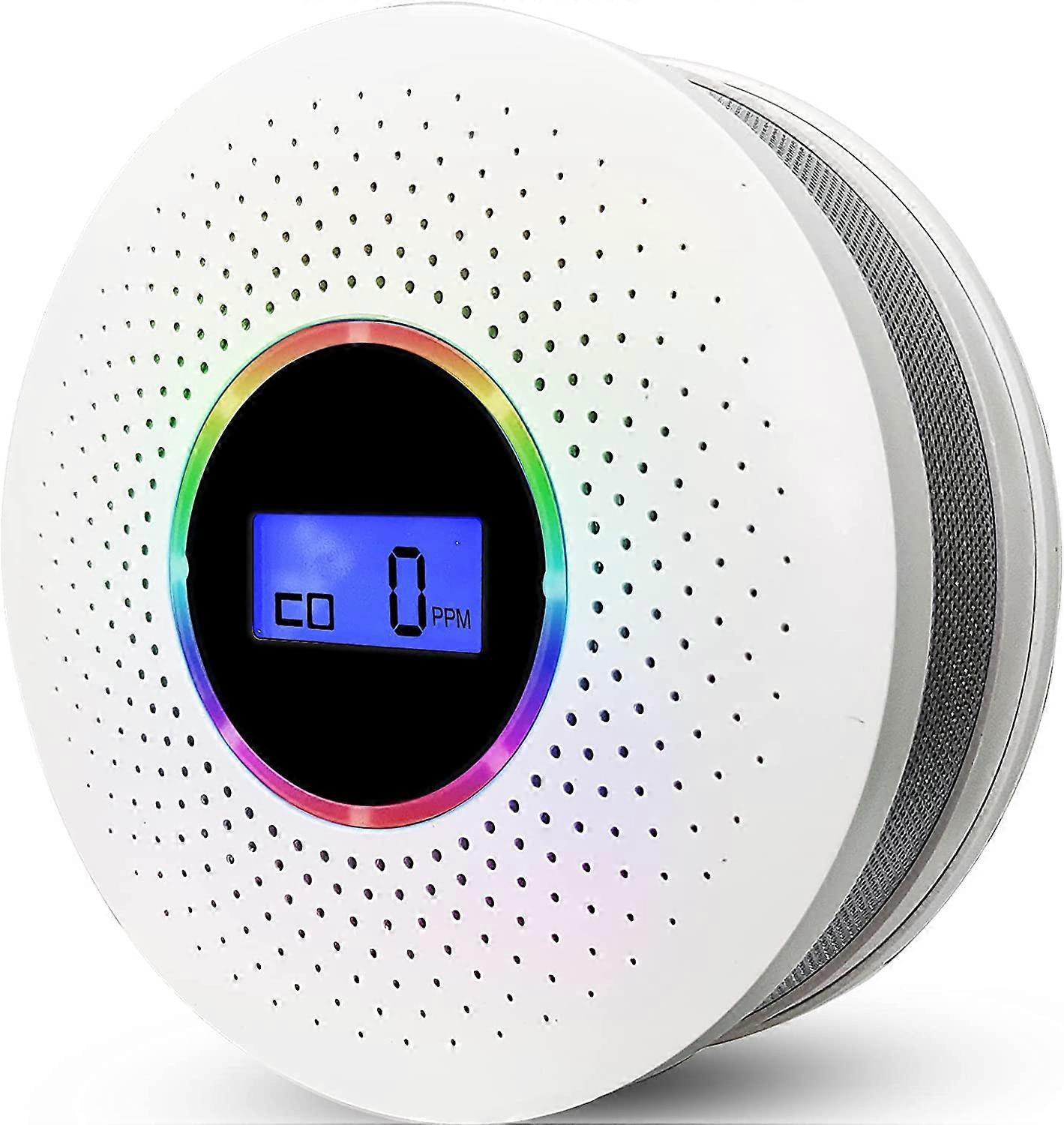 Fire Alarms Smoke Detectors Carbon Monoxide 2-in-1 Smoke And 10-Year ...