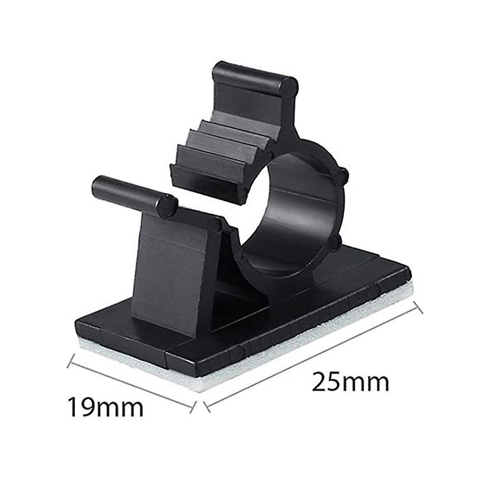 Piao Nylon Wire Adjustable Cable Clips Adhesive Cable Management Clips ...