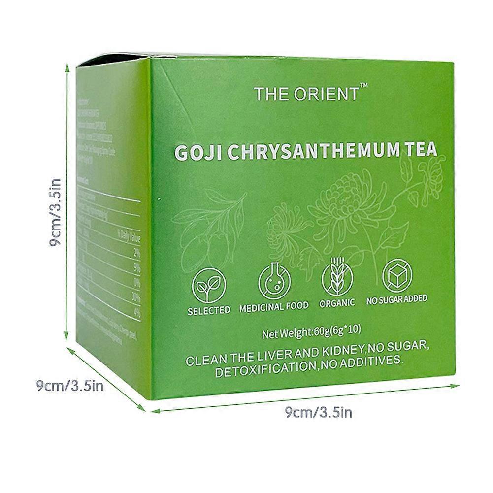Goji-Berry Chrysanthemum Tea Natural Liver Cleanse Tea for Fire Control ...