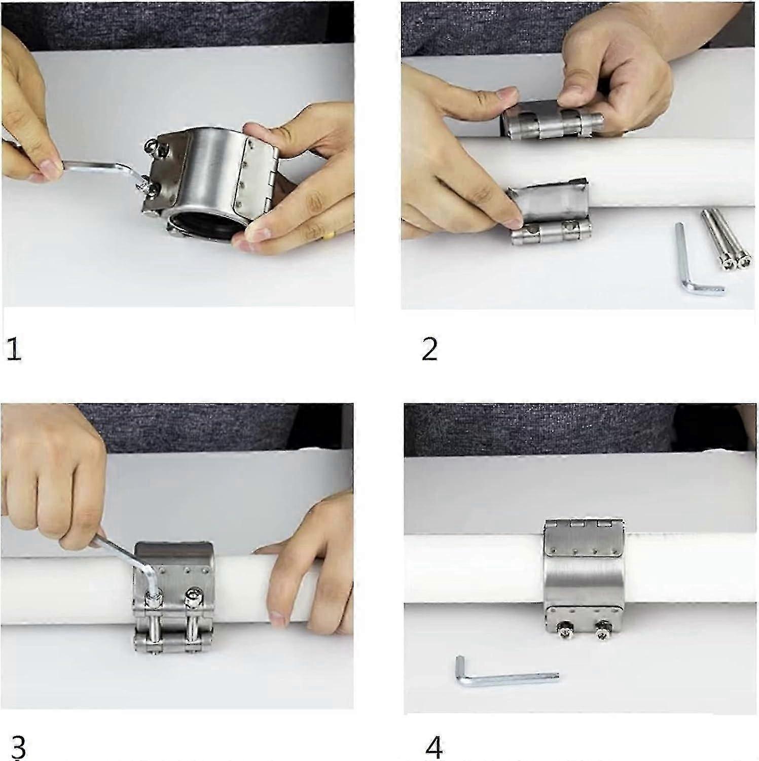 Pipe Repair Clamp,leak Sealer,emergency Pipe Repair Kit For Plastic And ...