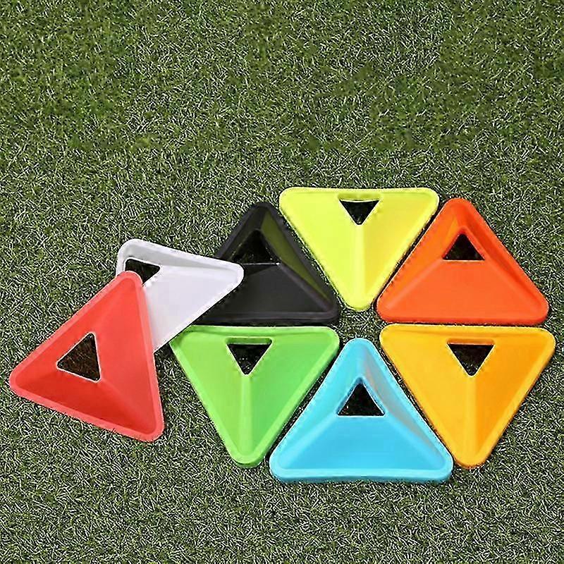 5Pcs Football Training Disc Triangle Soccer Practice Field Sports ...