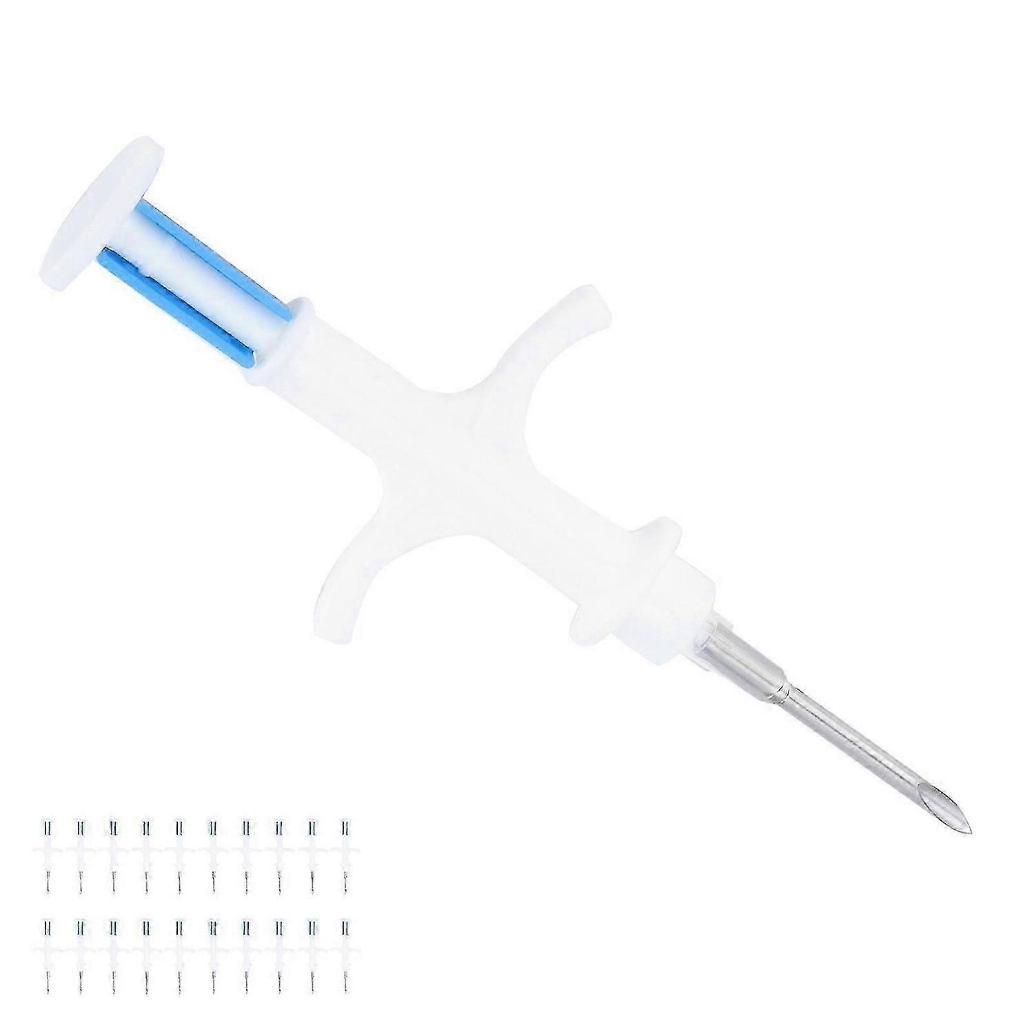20pcs Animal Microchips Implanted RFID Electronic Tag with Syringe for ...