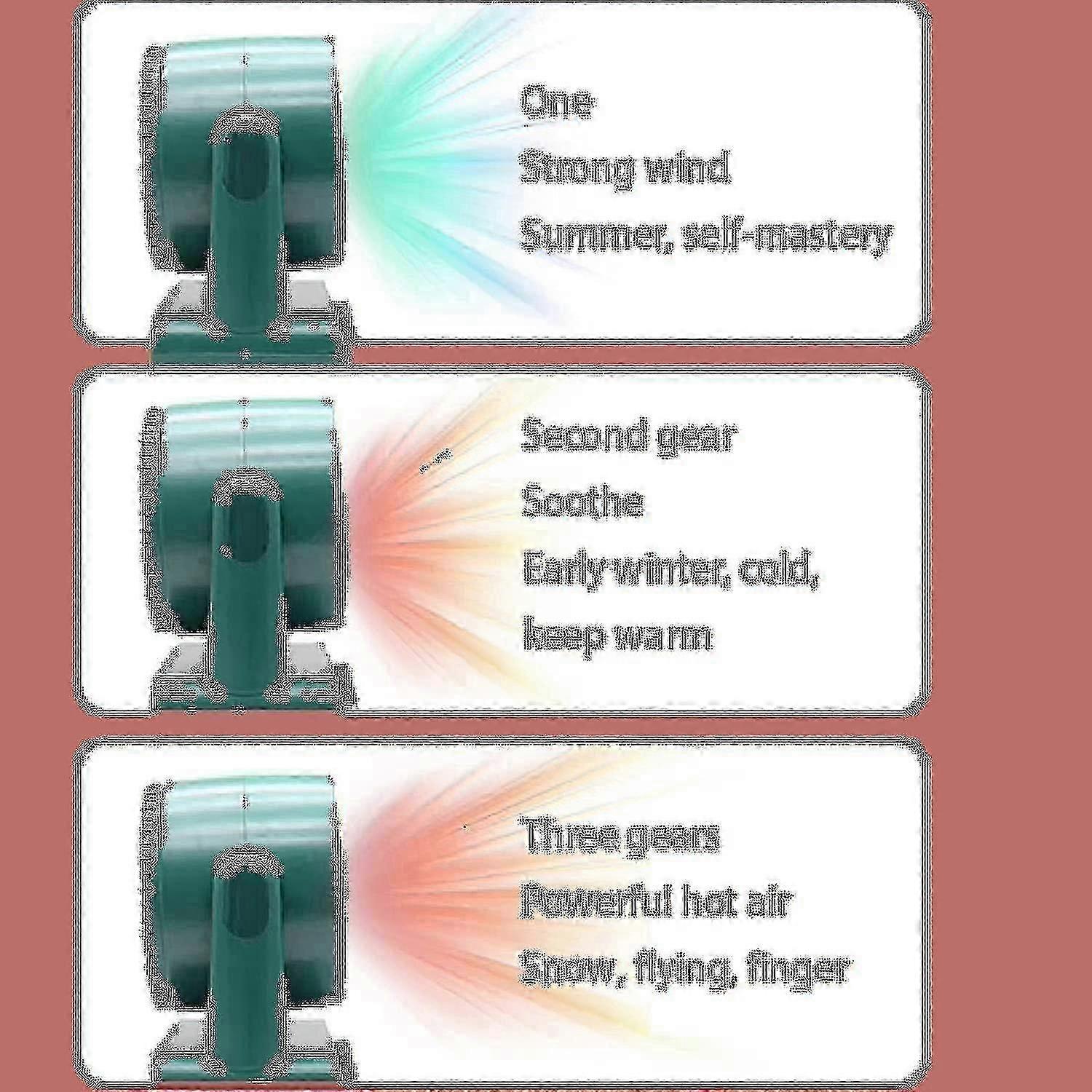 Compact Space Heater for Camping with Advanced Safety Features | Fruugo UK