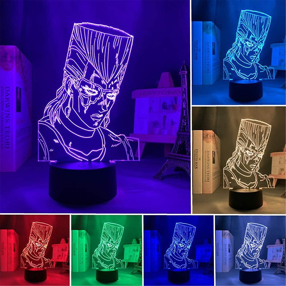 Veeki Acrylic 7/16 Color Remote Control Touch Switch Jojo Bizarre ...