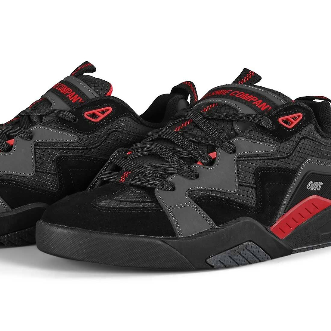 DVS Devious Skate Shoes - Charcoal/Black/Red | Fruugo UK