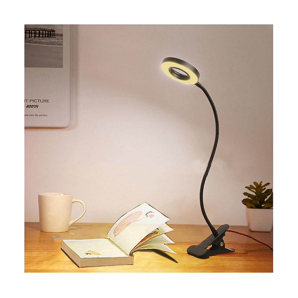 48 Led Desk Lamp Clip On Desk Lamp 360flexible Reading Table Light Eye ...