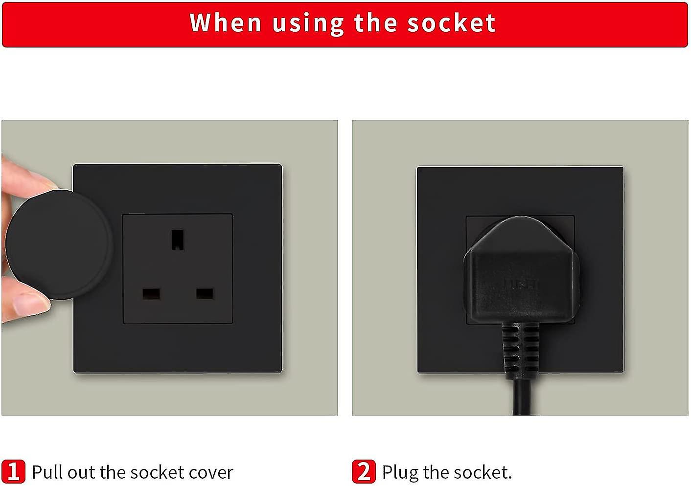 20 Packs Baby Home Safety Socket Covers Child Proof Plug Socket ...